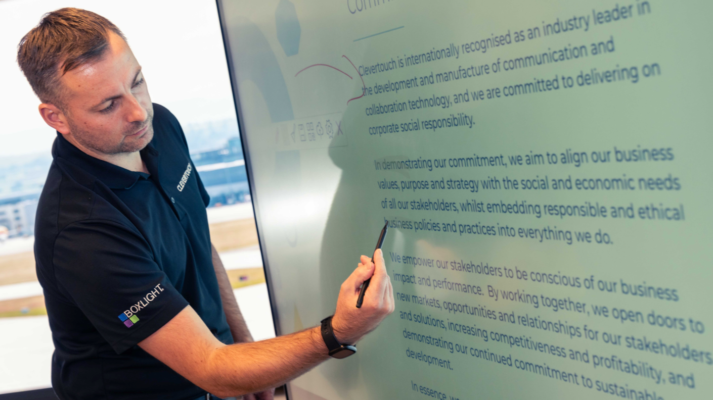 Clevertouch Edge - Clevertouch Technologies Sweden